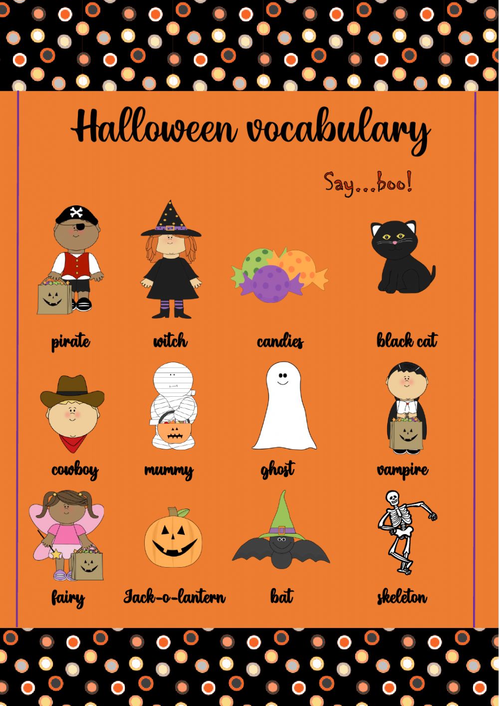 Halloween Themed games and Activities for Staff, Adults and Kids